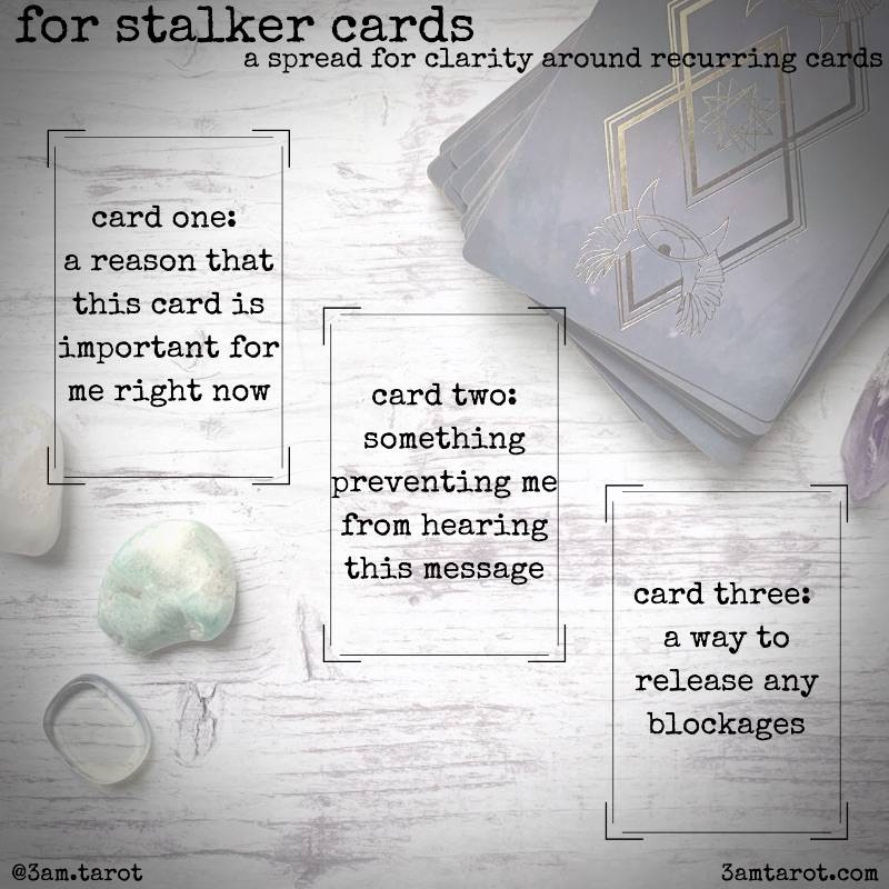 A Tarot Spread to Understand Your Stalker Card | Astrology Answers